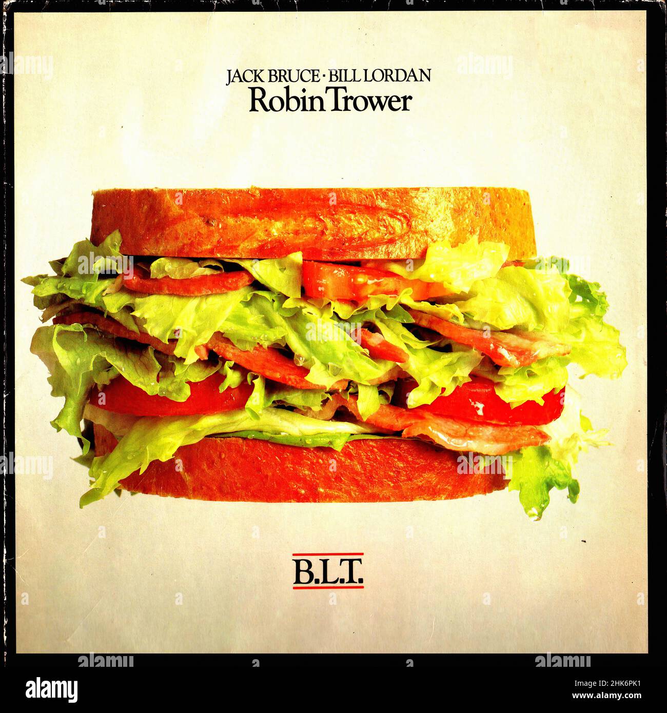 Vintage vinyl record cover - Trower, Robin with Jack Bruce & Bill ...