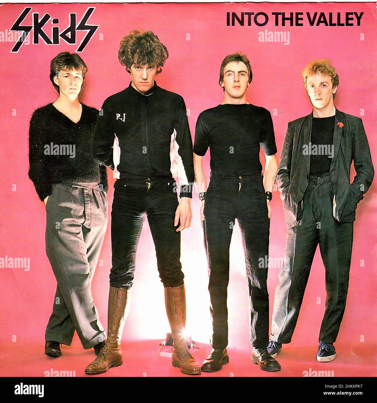 Vintage vinyl record cover - Skids - Into The Valley - UK - 1979 b ...