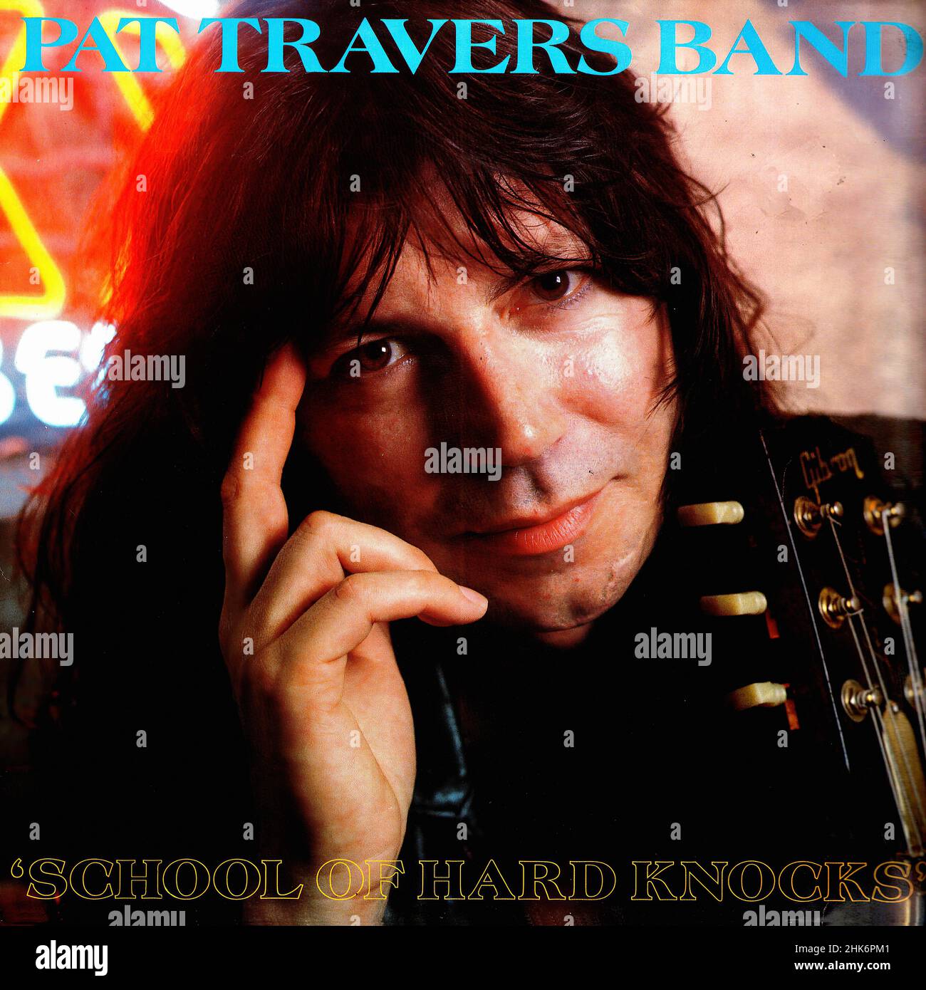 Vintage vinyl record cover - Travers, Pat - School Of Hard Knocks - D ...