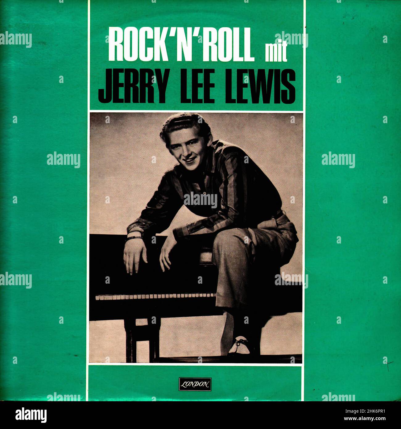 Vintage vinyl record cover - Lewis, Jerry Lee - Rock'n'Roll mit JLL - D ...