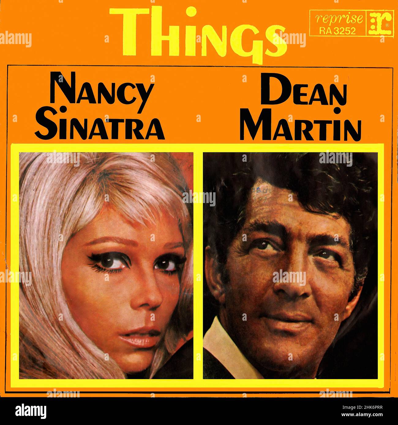 Vintage vinyl record cover - Sinatra, Nancy & Dean Martin - Things - D ...