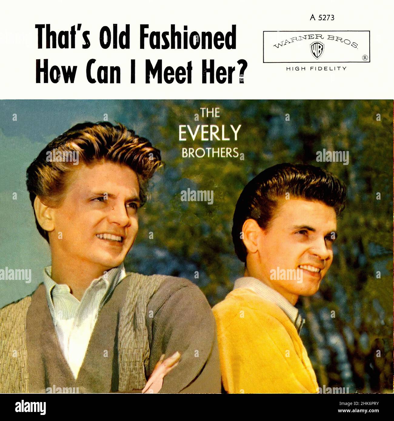Vintage vinyl record cover - Everly Brothers, The - That's Old ...