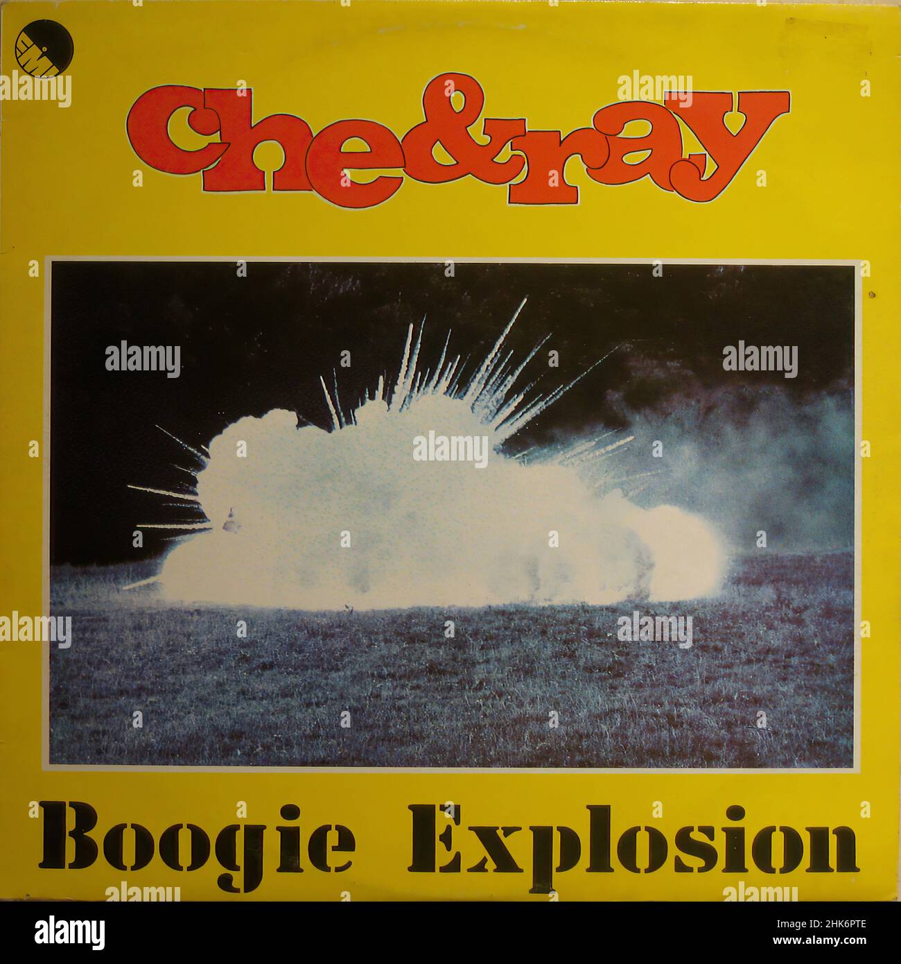 Vintage vinyl record cover - Che & Ray - Boogie Explosion Stock Photo ...