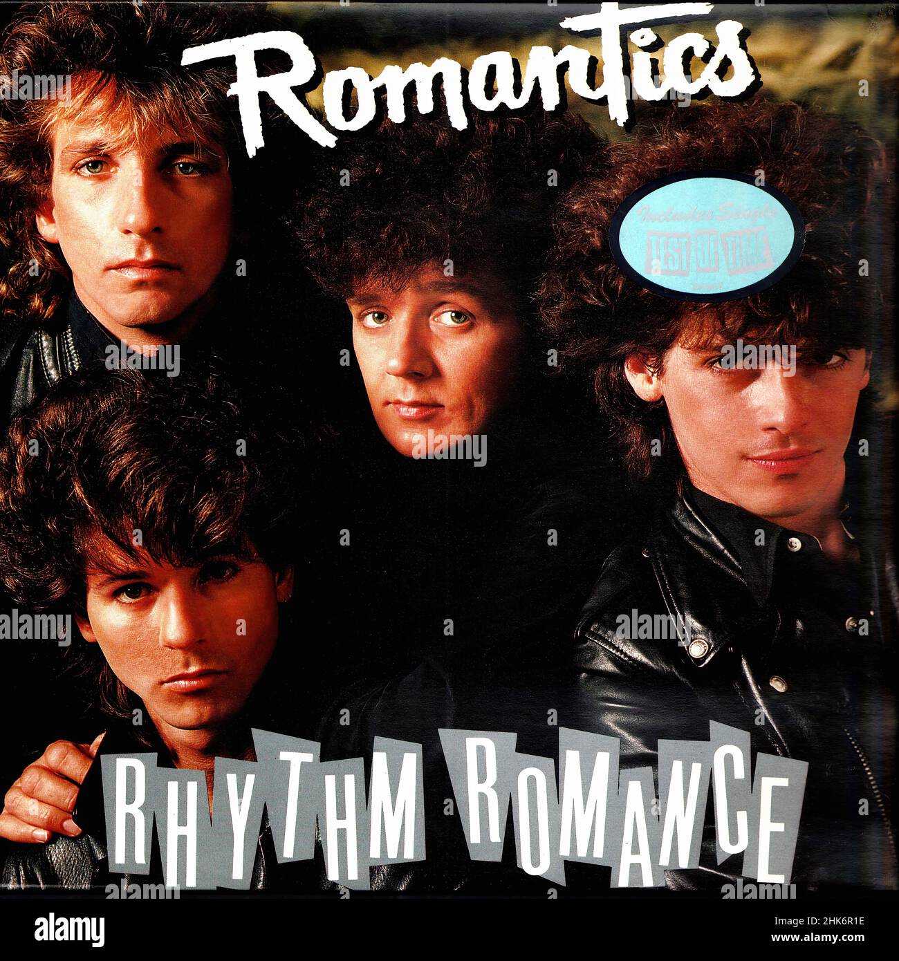 Vintage vinyl record cover - Romantics, The - 4 - Rhythm Romance - NL ...