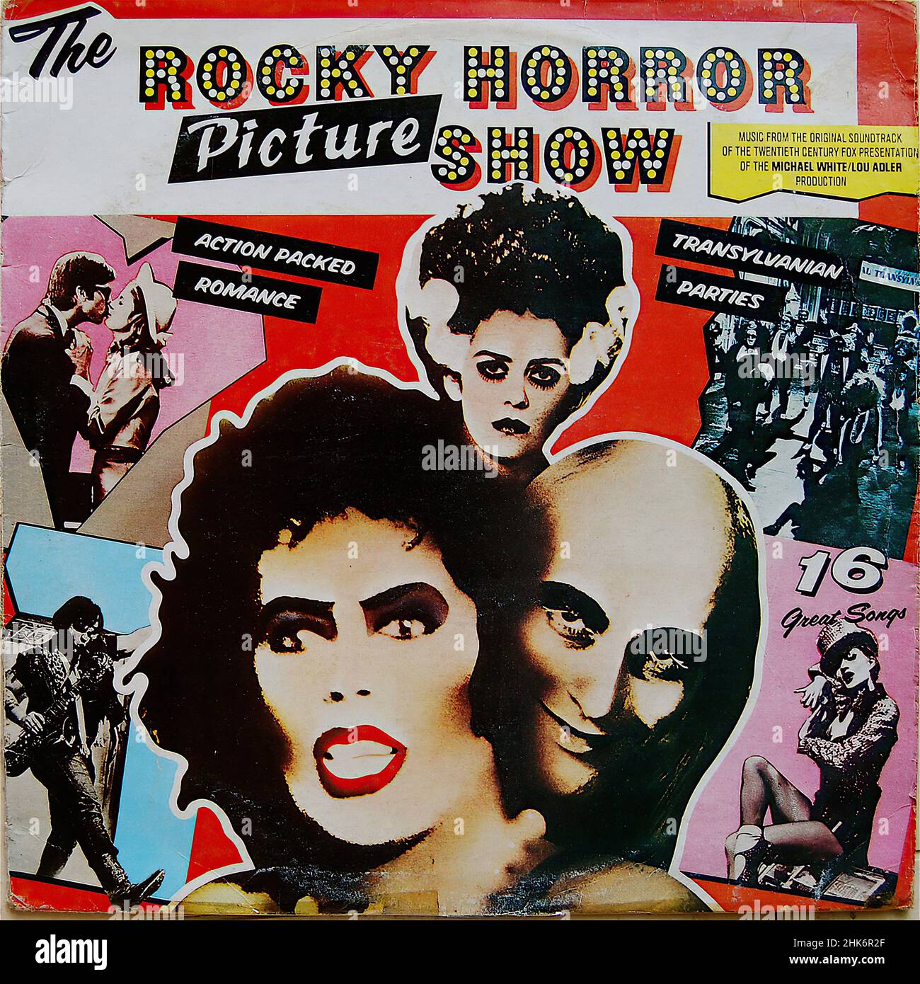 Vintage vinyl record cover - Movie Soundtrack - The Rocky Horror ...