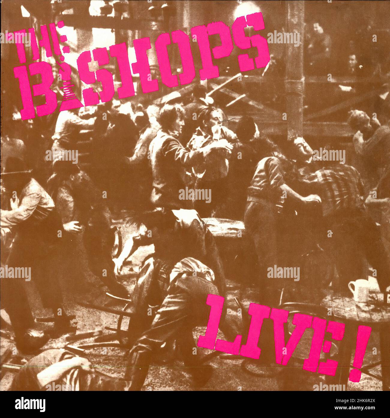 Vintage vinyl record cover - Count Bishops, The - Live - 10 Inch ...