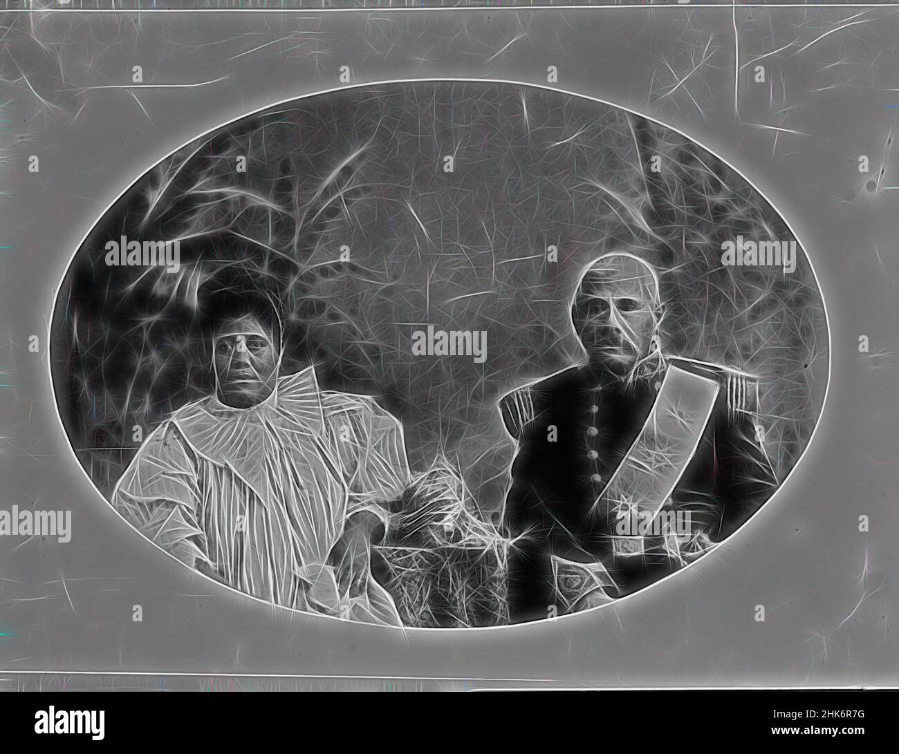 Inspired by [King Malietoa and Queen, Samoa], Burton Brothers studio ...