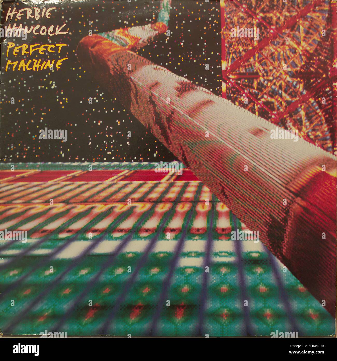 Vintage vinyl record cover - Herbie Hancock - Perfect Machine [1988 ...