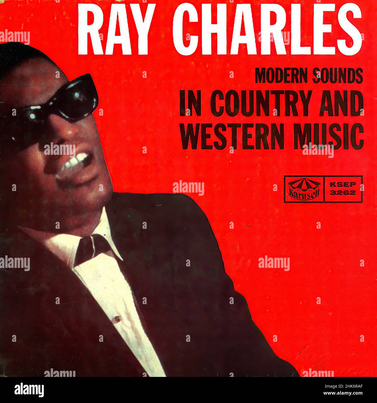 Vintage vinyl record cover - Charles,Ray - Modern Sounds In Country & Western - EP - Sweden ...