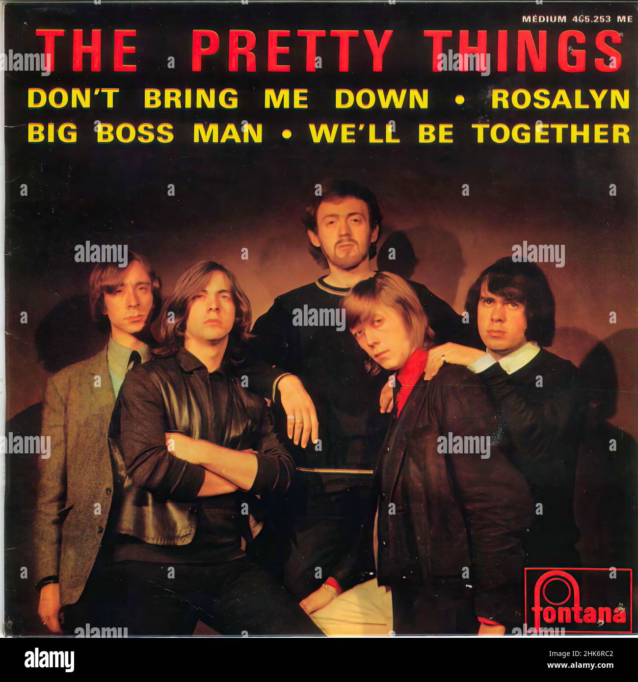 Vintage vinyl record cover - Pretty Things, The - Don't Bring Me Down ...