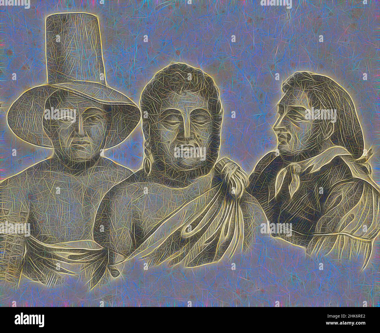 Inspired by Portraits of three Sandwich Islanders. (Portraits der ...