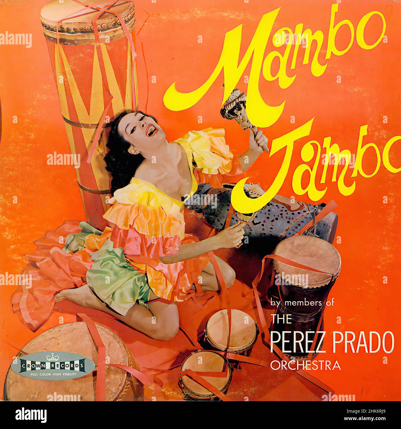 Mambo Jambo - Vintage Musical Vinyl Album Stock Photo - Alamy
