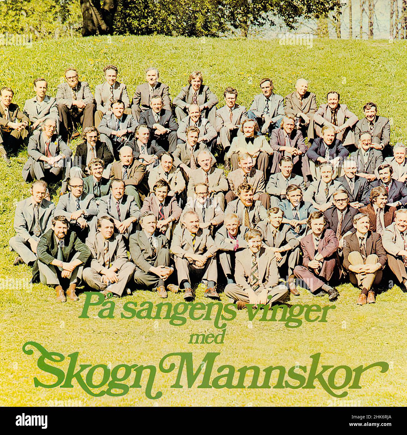 Pa Sangens Vinger - Vintage Vinyl Album Stock Photo - Alamy