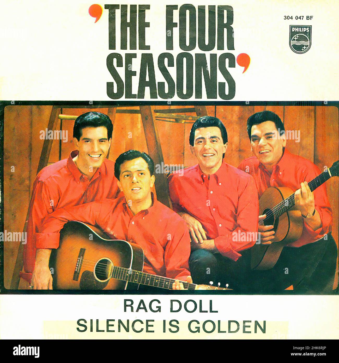 Vintage vinyl record cover - Four Seasons, The - Rag Doll - D - 1964 ...