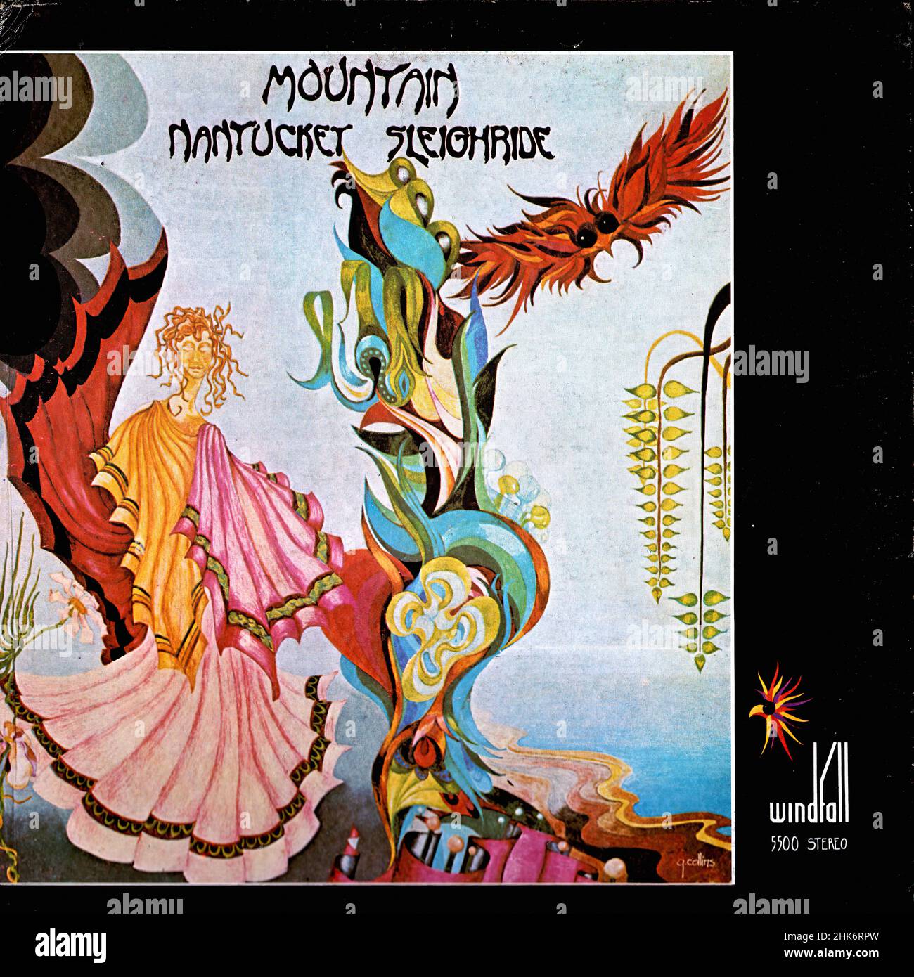 Vintage vinyl record cover - Mountain - Nantucket Sleighride - US ...