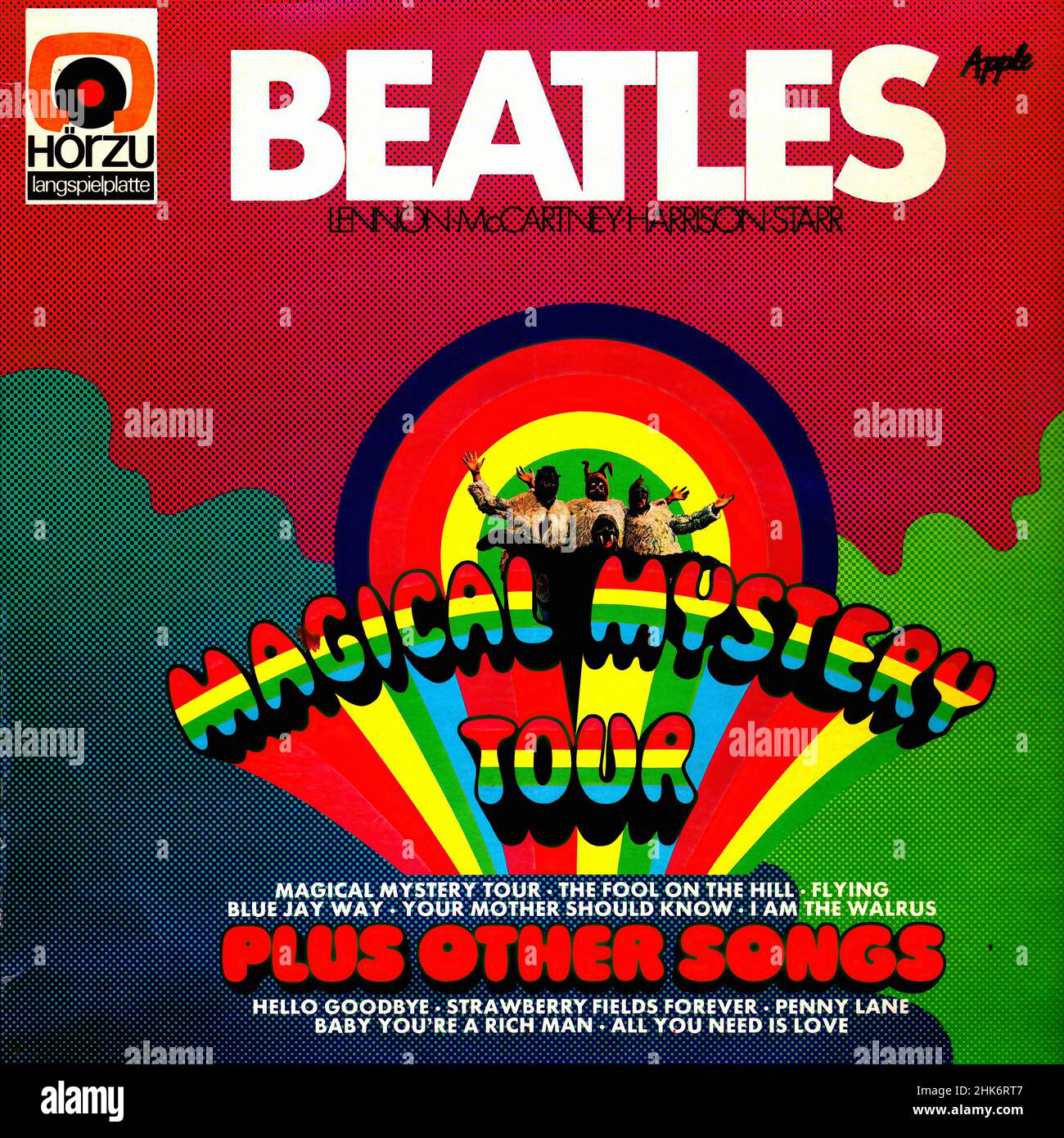 Beatles Album Cover Magical Mystery Tour