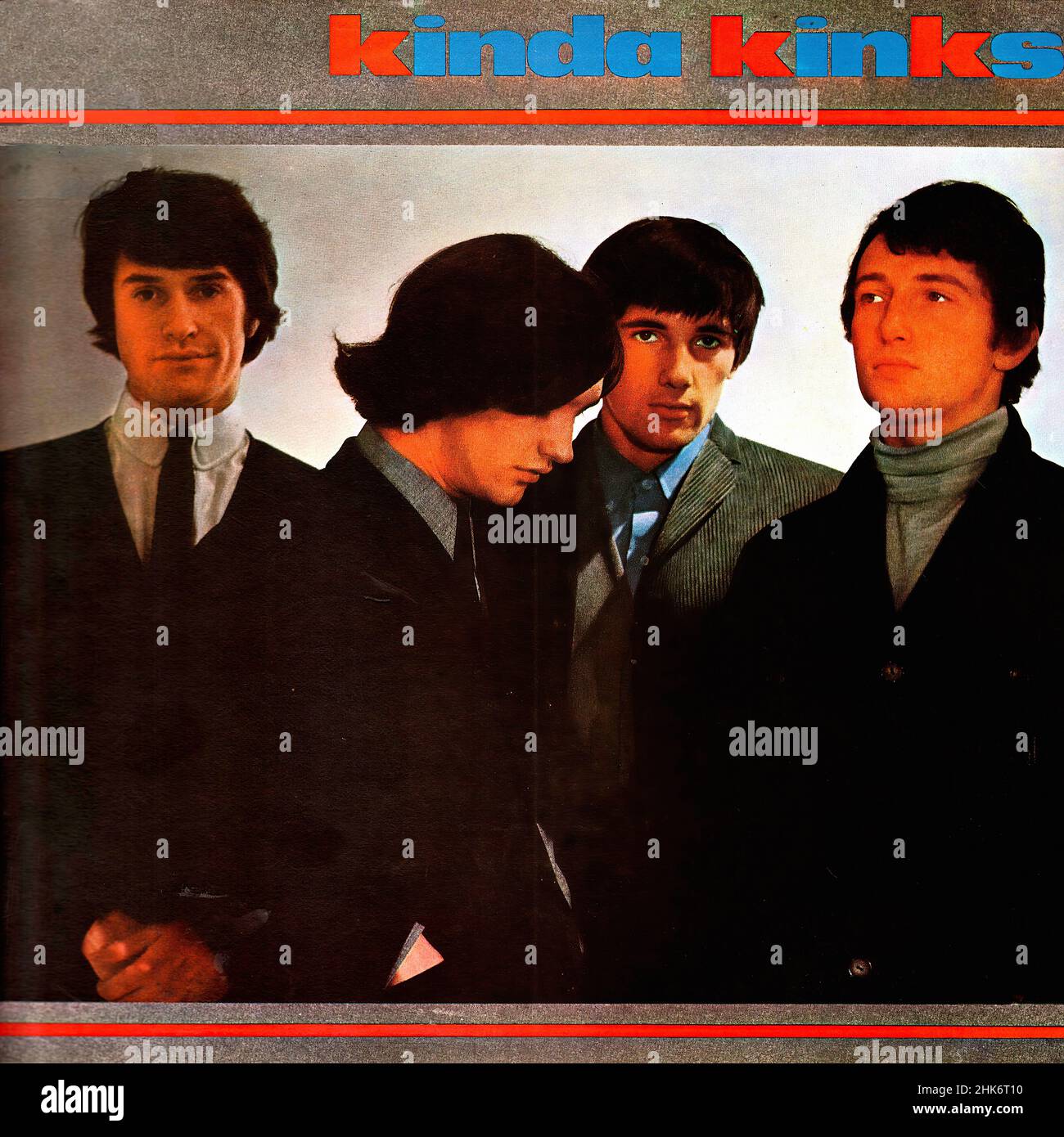 Vintage vinyl record cover - Kinks, The - Kinda Kinks - D - 1965 ...