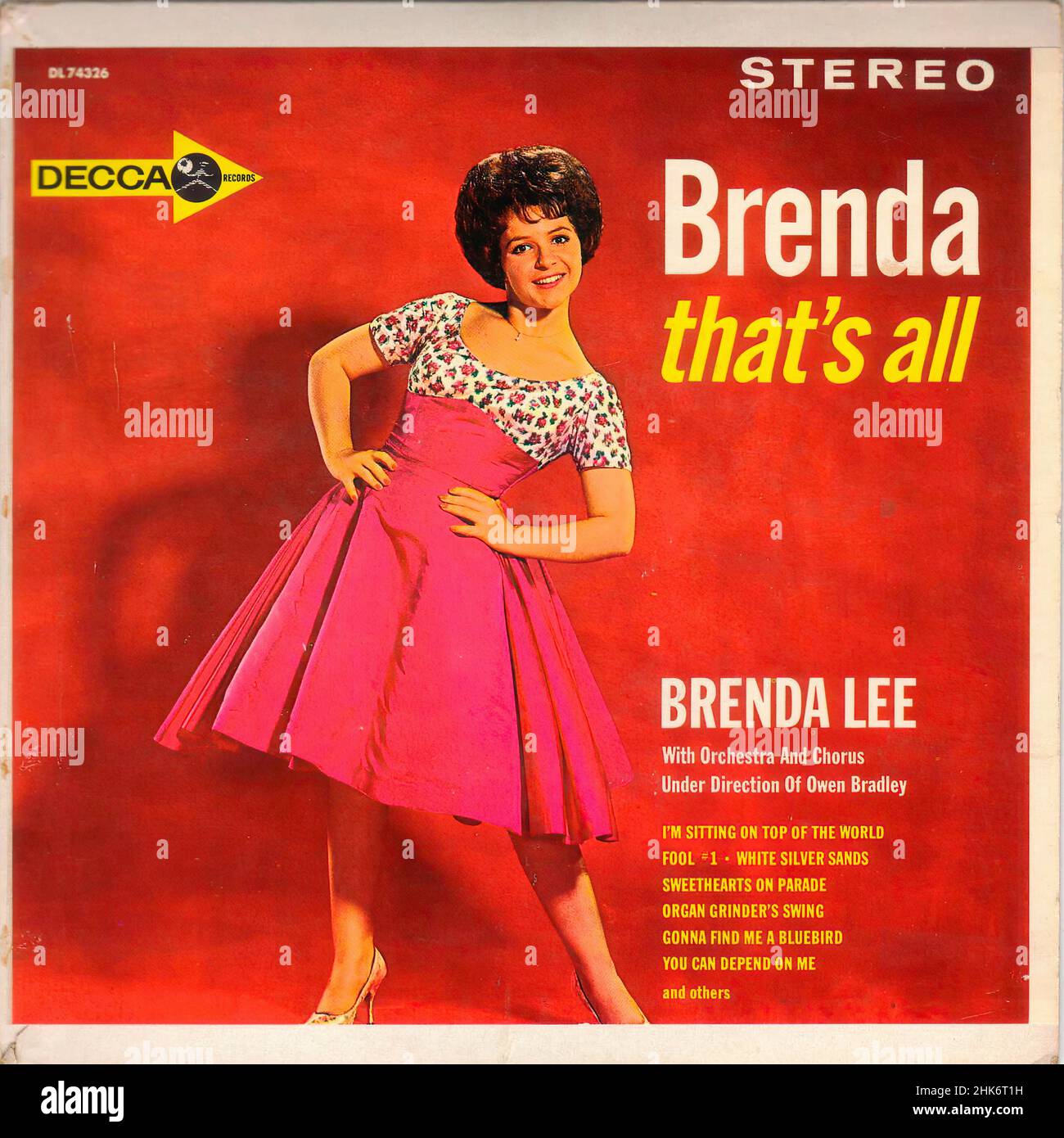 Vintage vinyl record cover - Lee, Brenda-That's All-Little LP-US - 1962 ...