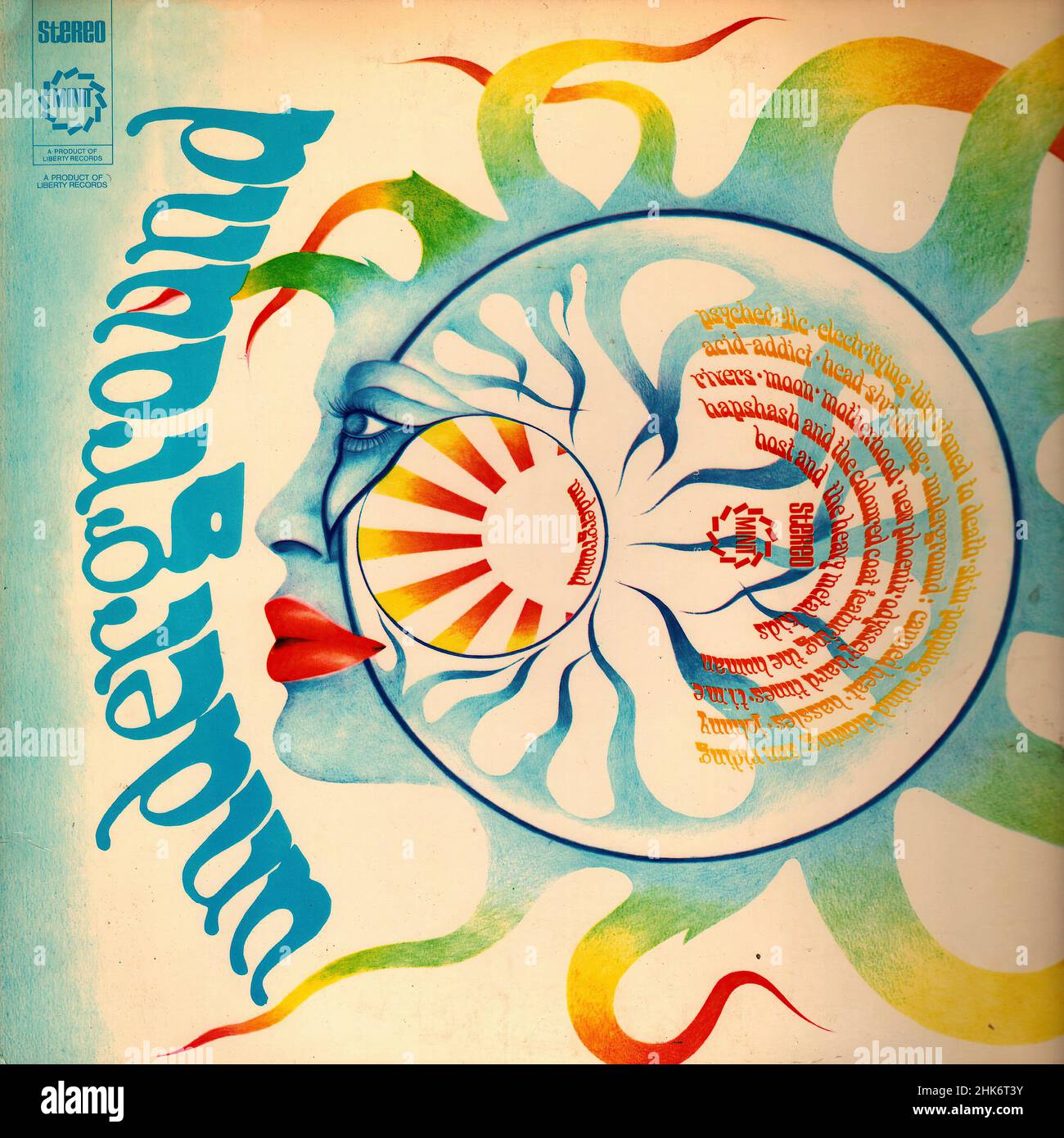 Vintage vinyl record cover - Various Artists - Underground - Minit - D ...