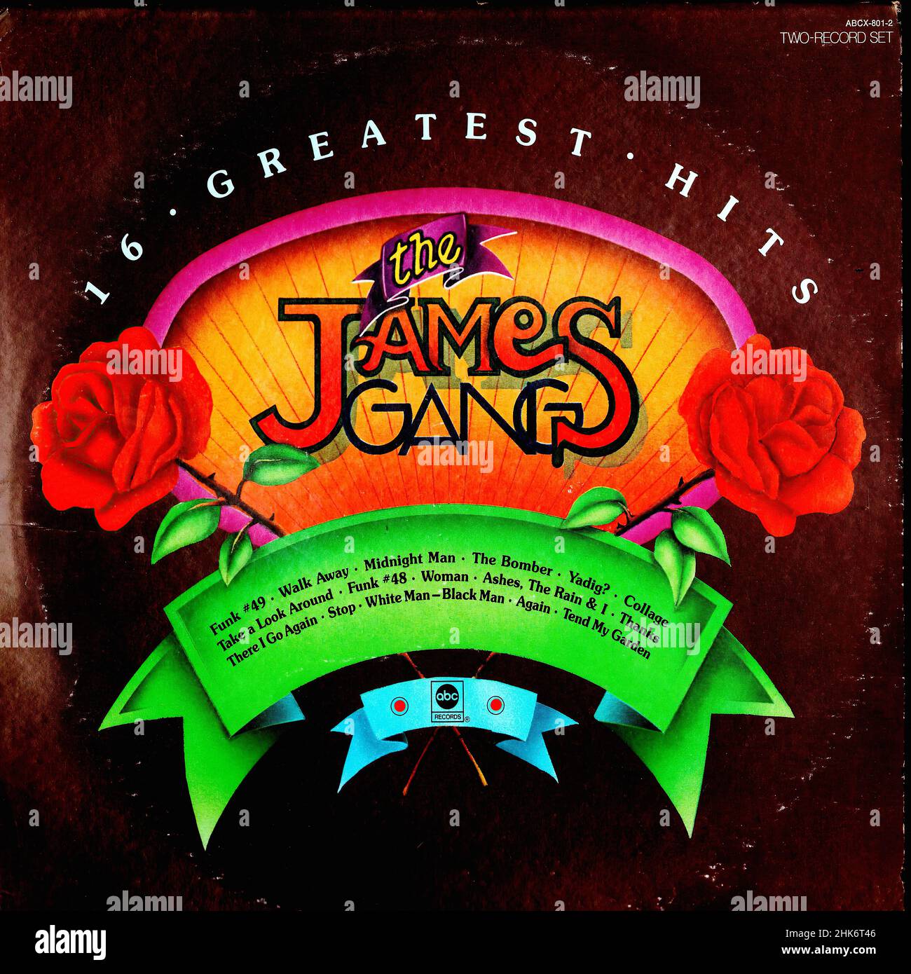 Vintage vinyl record cover - James Gang - Greatest Hits - US - 1973 ...
