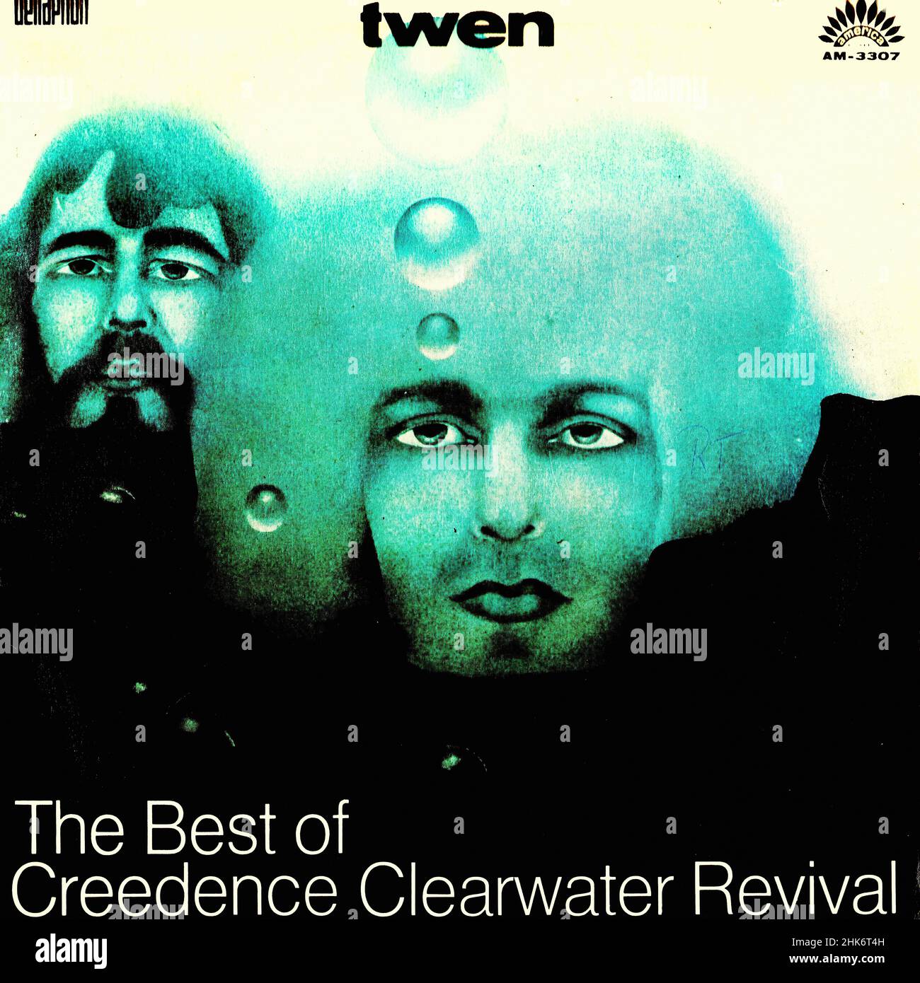 Vintage vinyl record cover - Creedence Clearwater Revival - Best Of - Twen - D-F - 1970 Stock ...