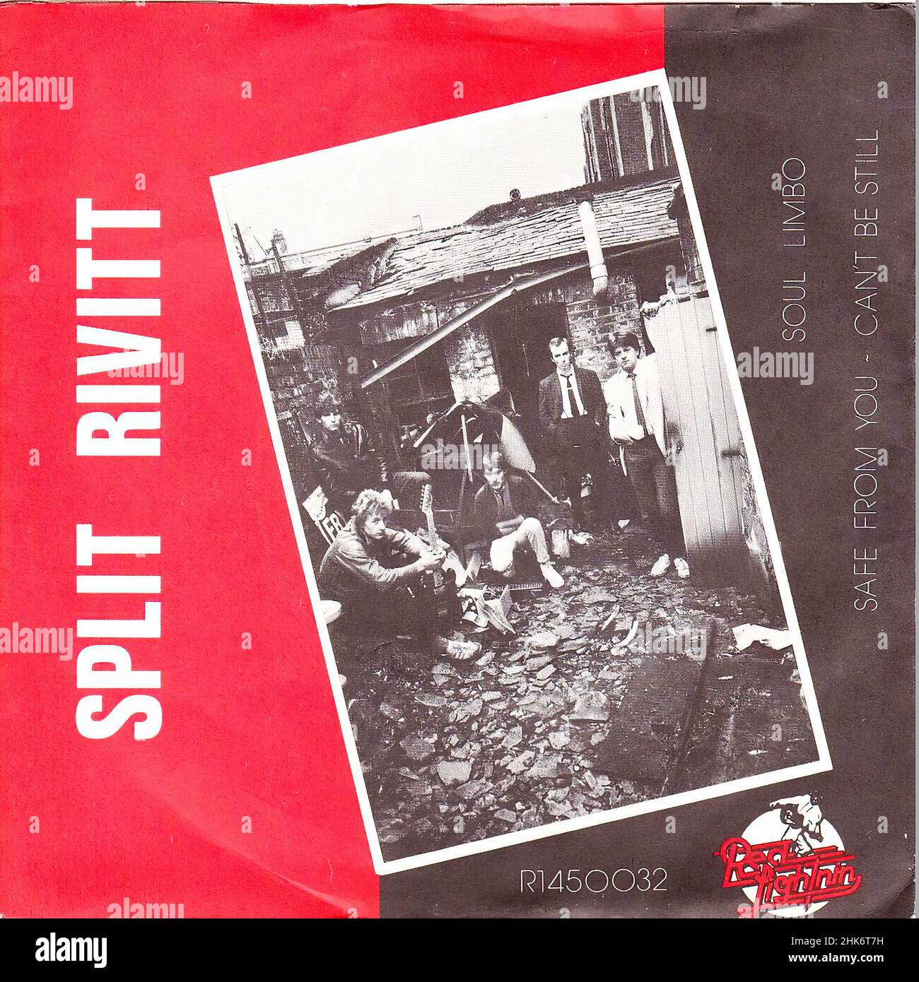 Vintage vinyl record cover - Split Rivitt - Soul Limbo - UK - 1980 b ...