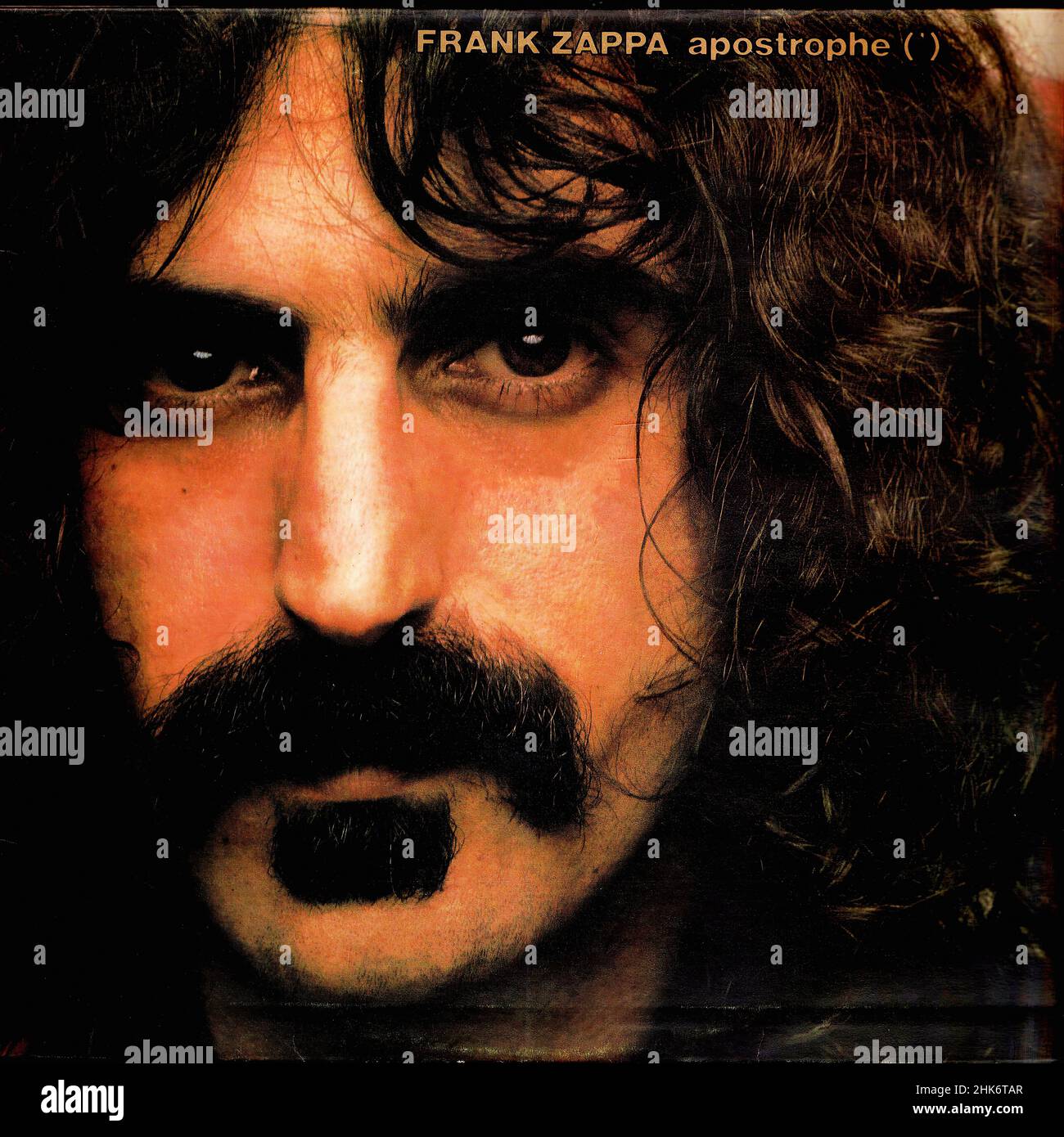 Vintage vinyl record cover - Zappa, Frank - Apostrophe - UK - 1974 Stock Photo - Alamy