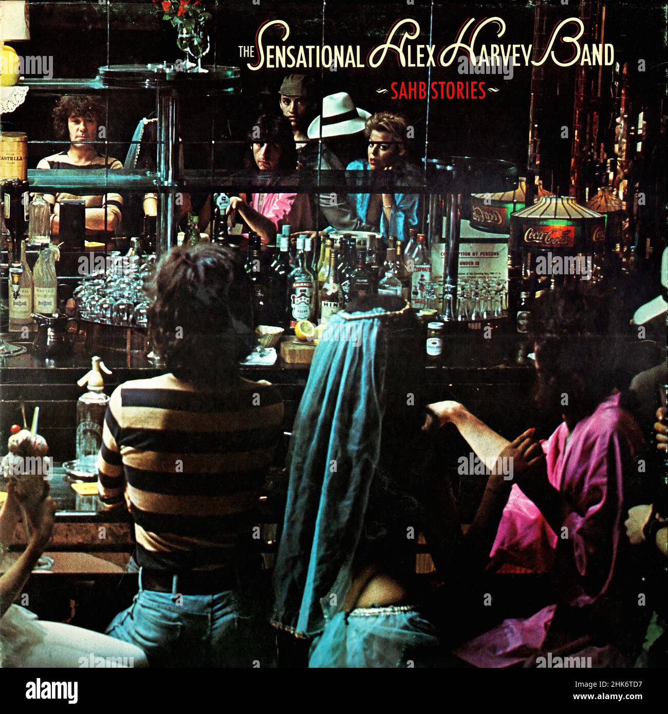 Vintage vinyl record cover - Sensational Alex Harvey Band - SAHB ...