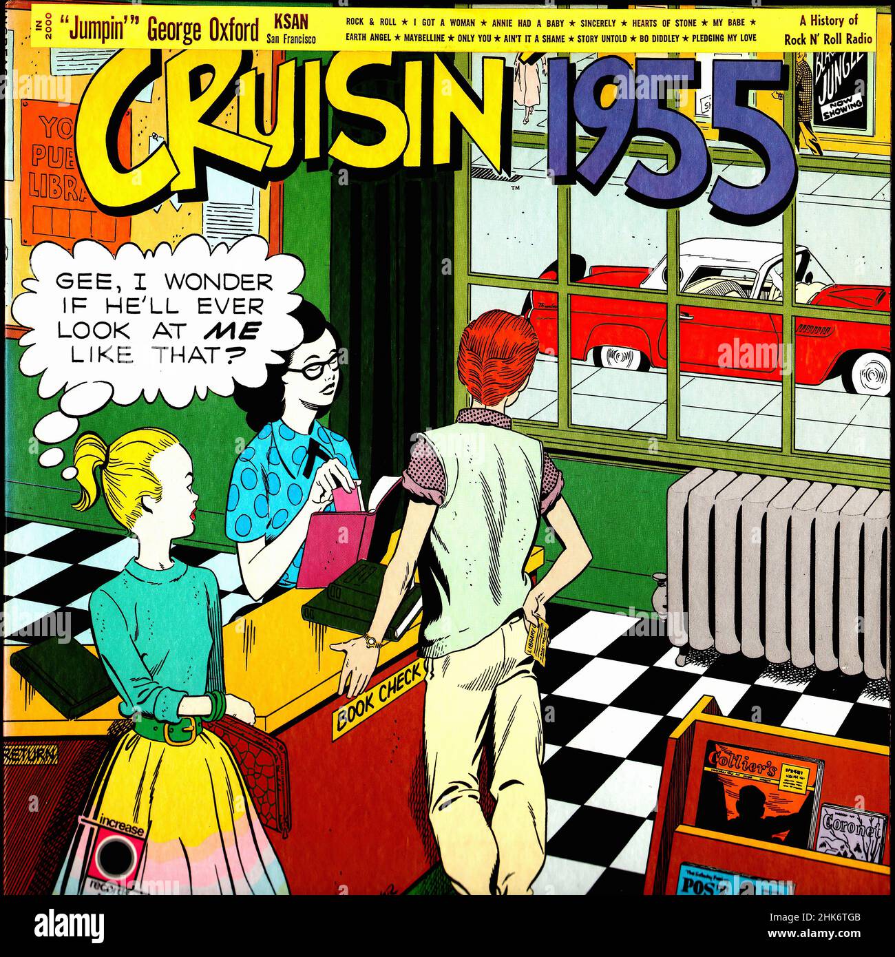 Vintage vinyl record cover - Cruisin' - 1955 - US - Rel 1972 Stock ...
