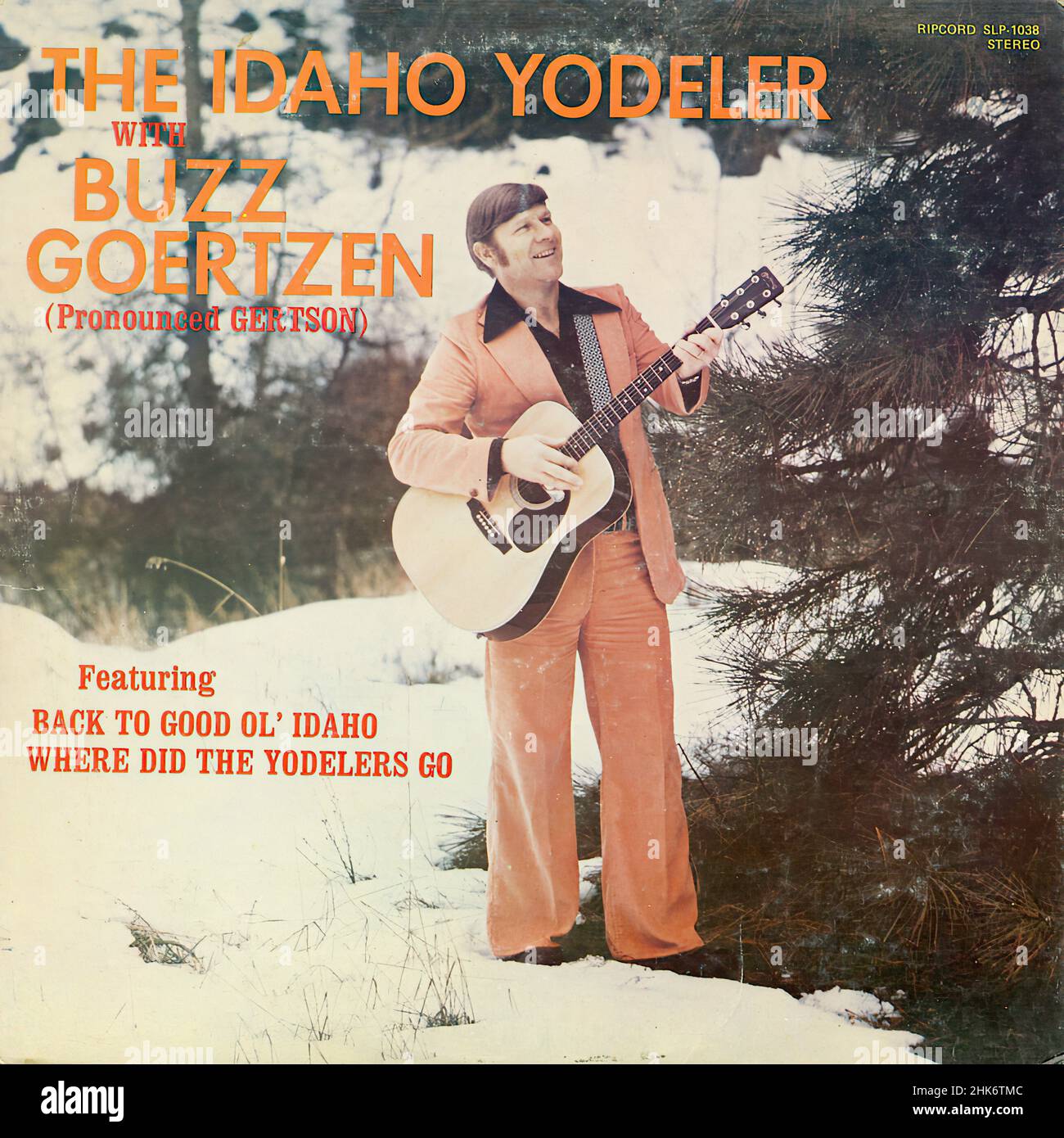 The Idaho Yodeler - Vintage Country Music Album Stock Photo - Alamy
