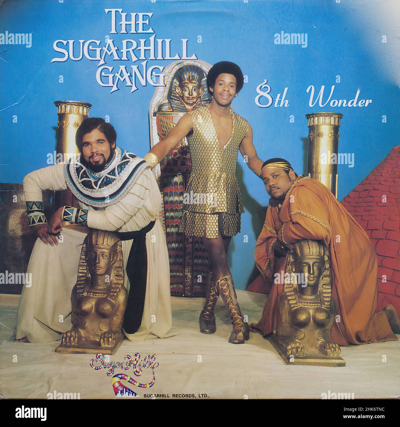 Vintage vinyl record cover - The Sugarhill Gang - 8th Wonder [1981 ...