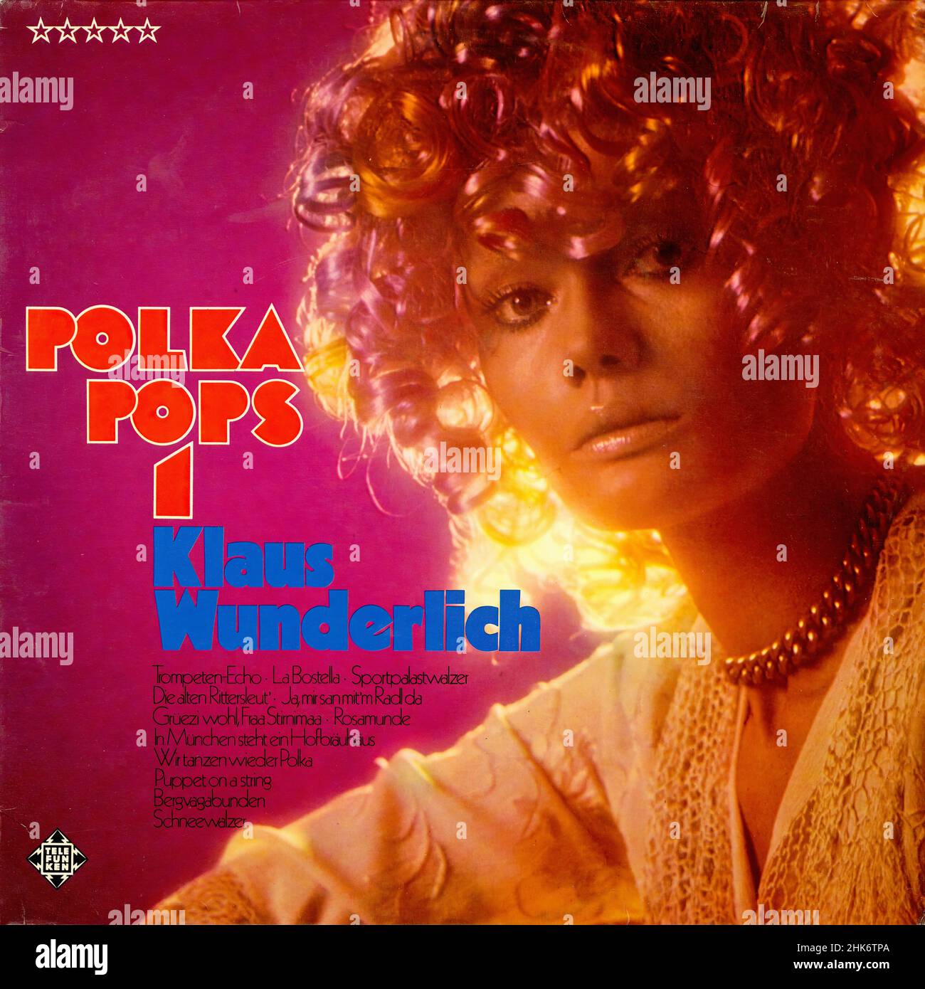 Polka Pops 1 - Vintage Musical Vinyl Album Stock Photo - Alamy