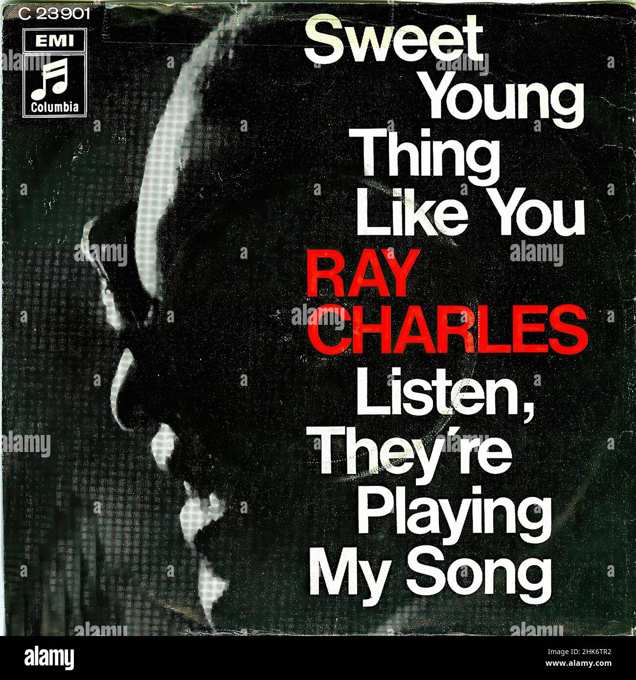 Vintage vinyl record cover - Charles, Ray - Sweet Young Thing Like You ...