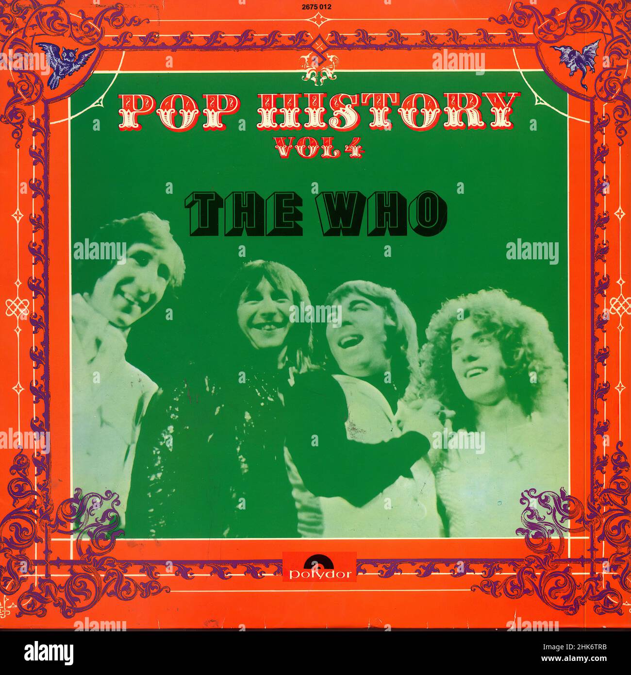 Vintage vinyl record cover - Who, The - Pop History Vol.4 - DLP - D ...