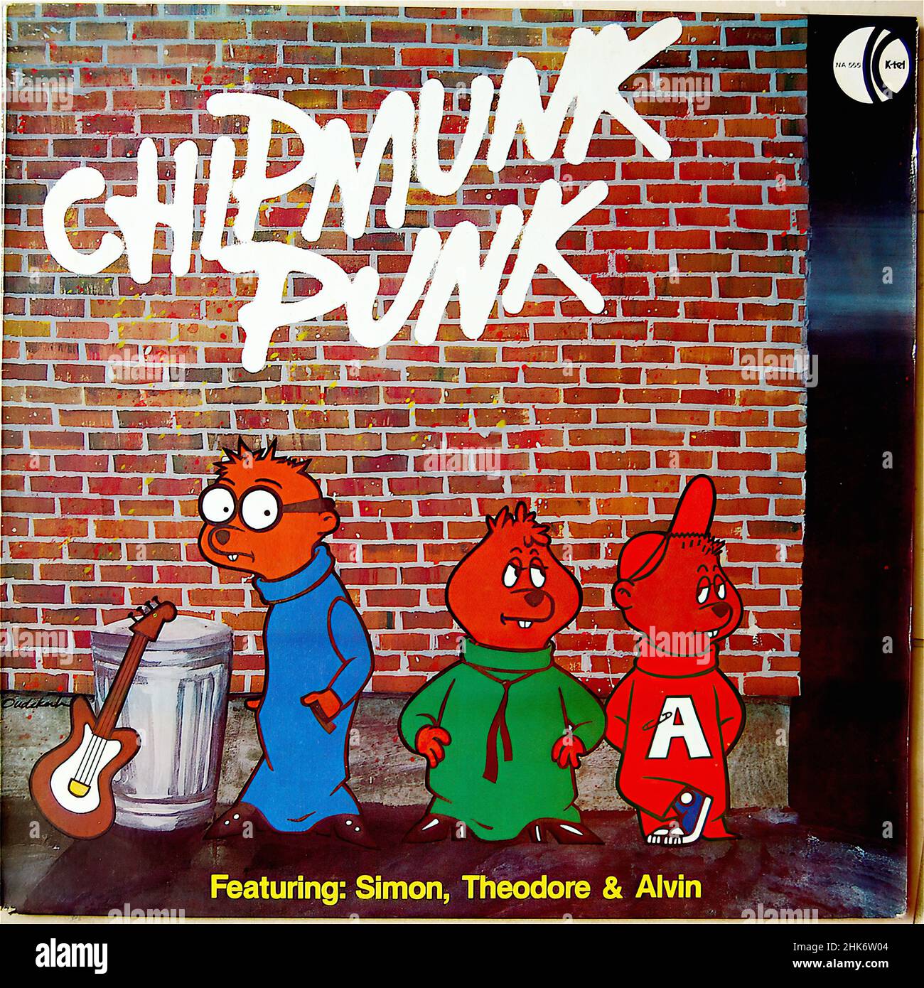 Vintage vinyl record cover - Childrens - Chipmunk Punk - front Stock ...