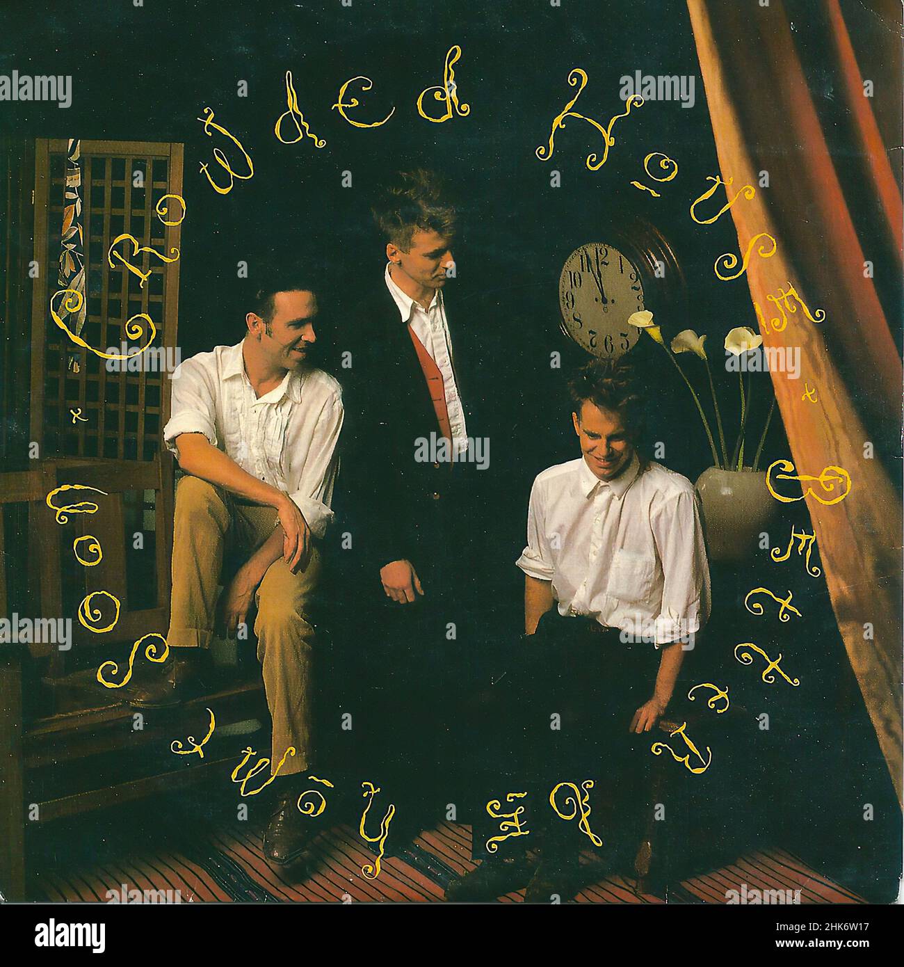Vintage vinyl record cover - Crowded House - Better Be Home Soon [1988 ...