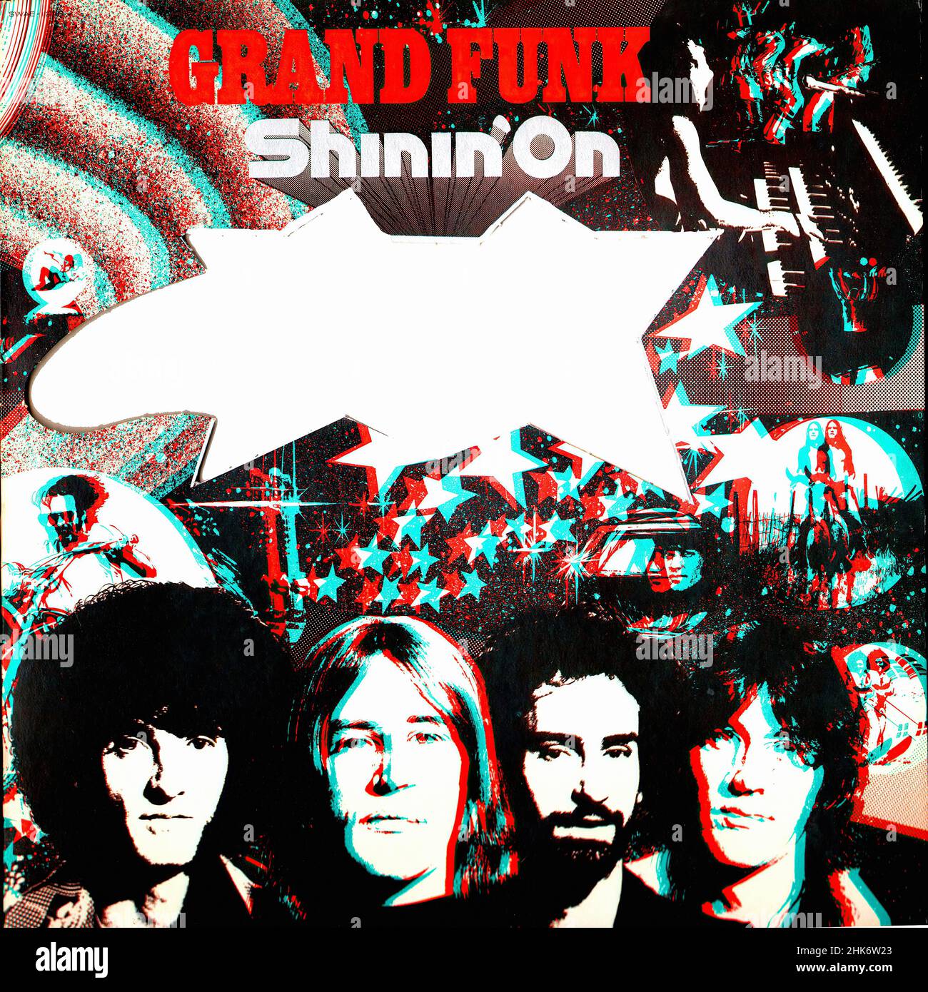 Vintage vinyl record cover - Grand Funk Railroad - Shinin' On - US - 1974 00002 Stock Photo - Alamy
