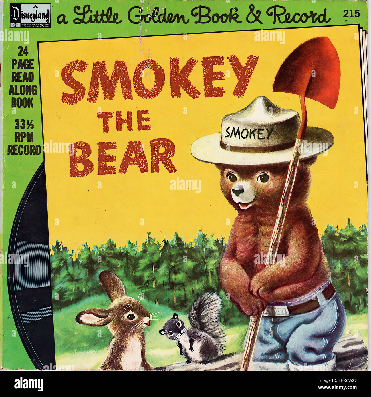 Vintage vinyl record cover - Childrens - A Little Golden Book and ...