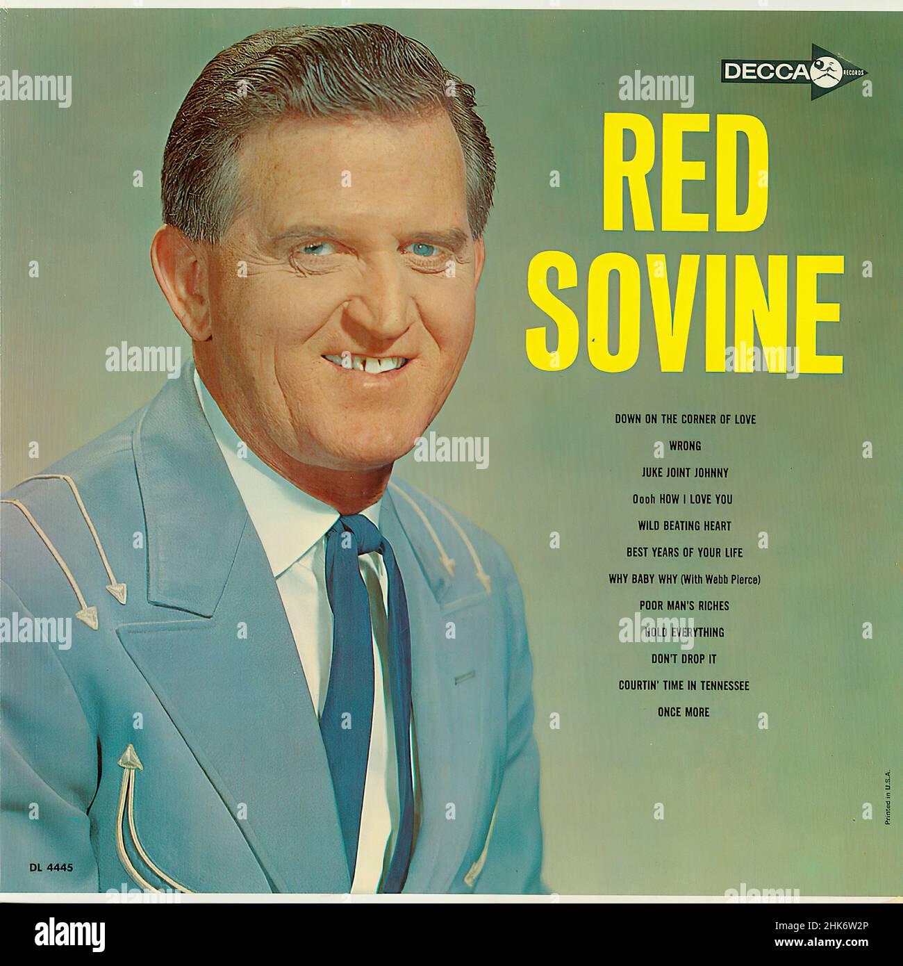 Red Sovine - Vintage Country Music Album Stock Photo - Alamy