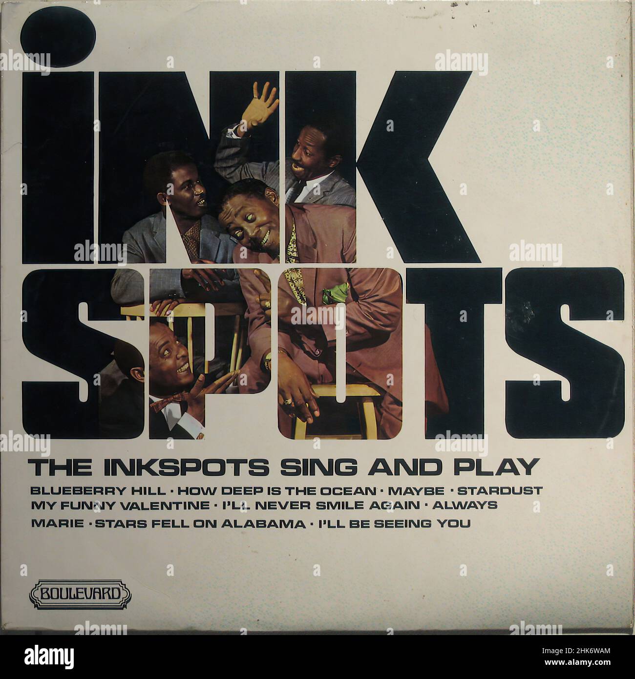 Vintage vinyl record cover - The Ink Spots - The InkSpots Sing And Play ...