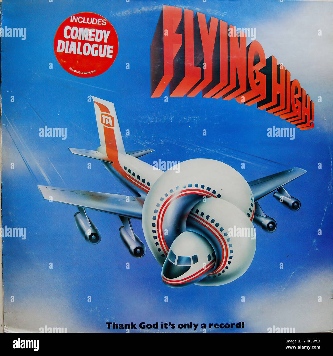 Vintage vinyl record cover - Movie Soundtrack - Flying High (Front ...