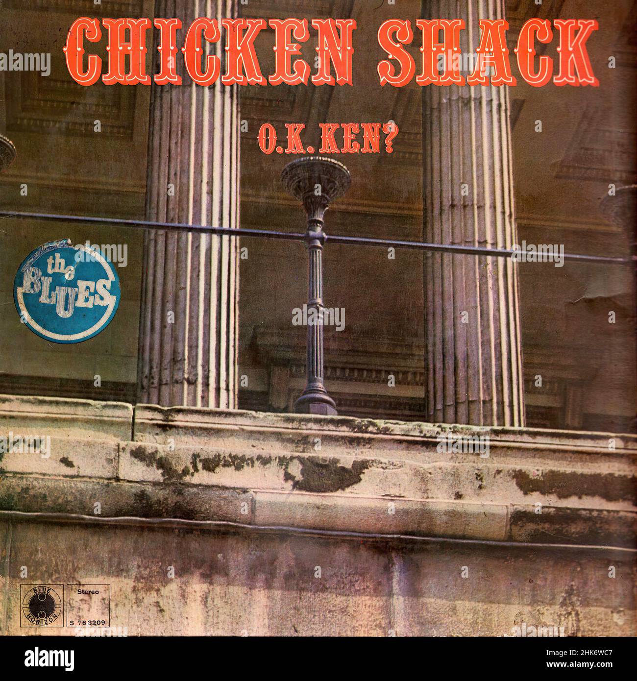 Vintage vinyl record cover - Chicken Shack - O.K. Ken - D - 1968 Stock ...