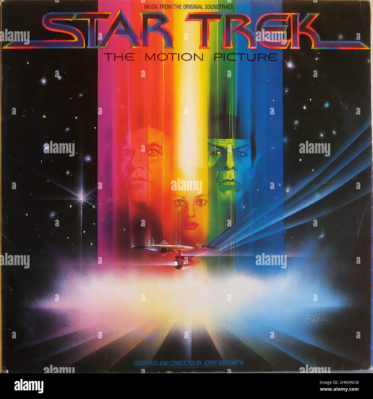 Vintage vinyl record cover - Soundtrack - Star Trek - The Motion ...
