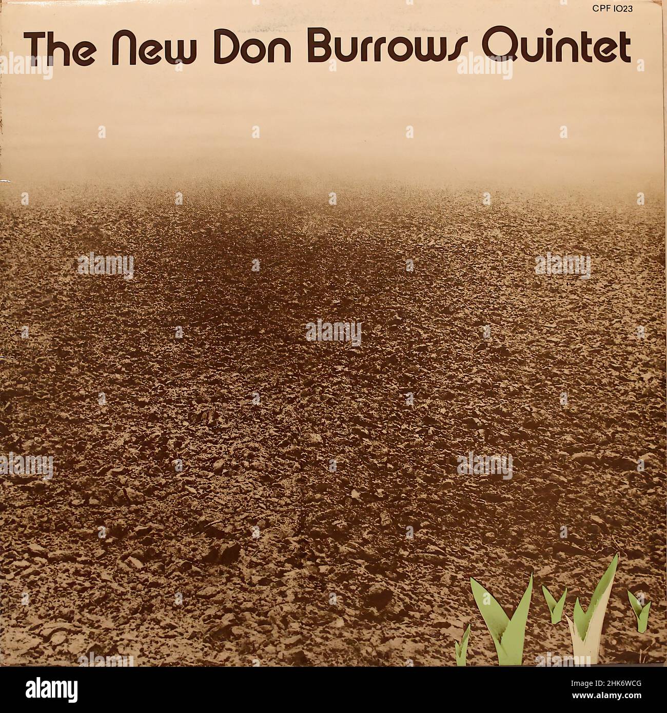 Vintage vinyl record cover - The New Don Burrows Quintet 00002 Stock ...