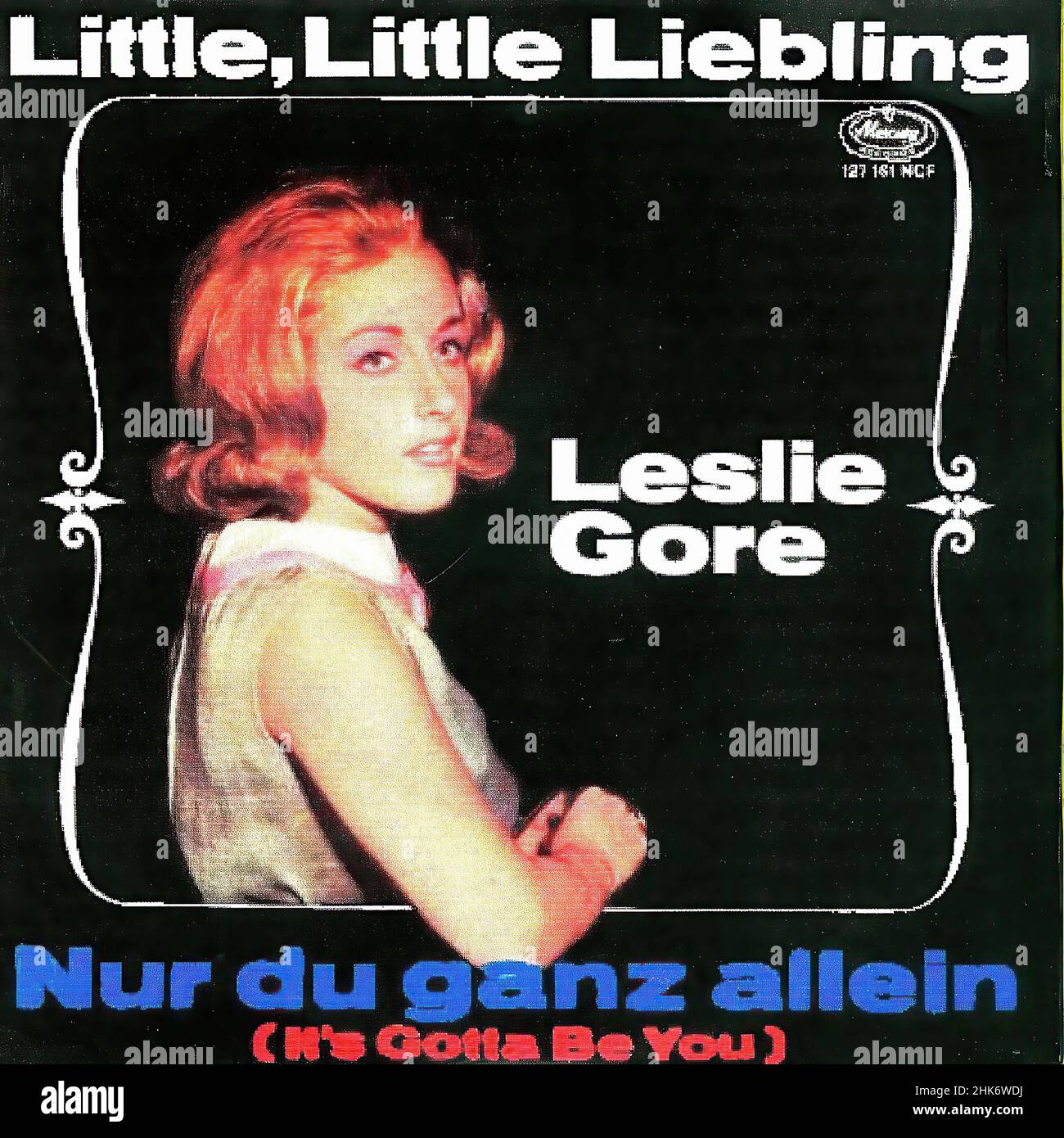 Vintage vinyl record cover - Gore, Lesley - Little Little Liebling ...