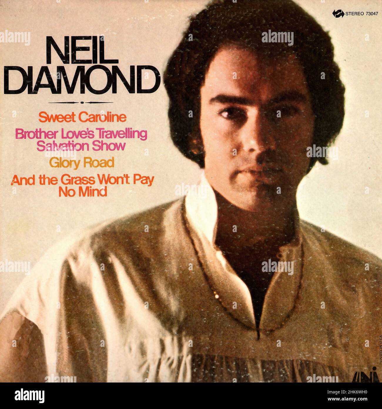 Vintage vinyl record cover - Diamond, Neil - Brother Loves Traveling ...