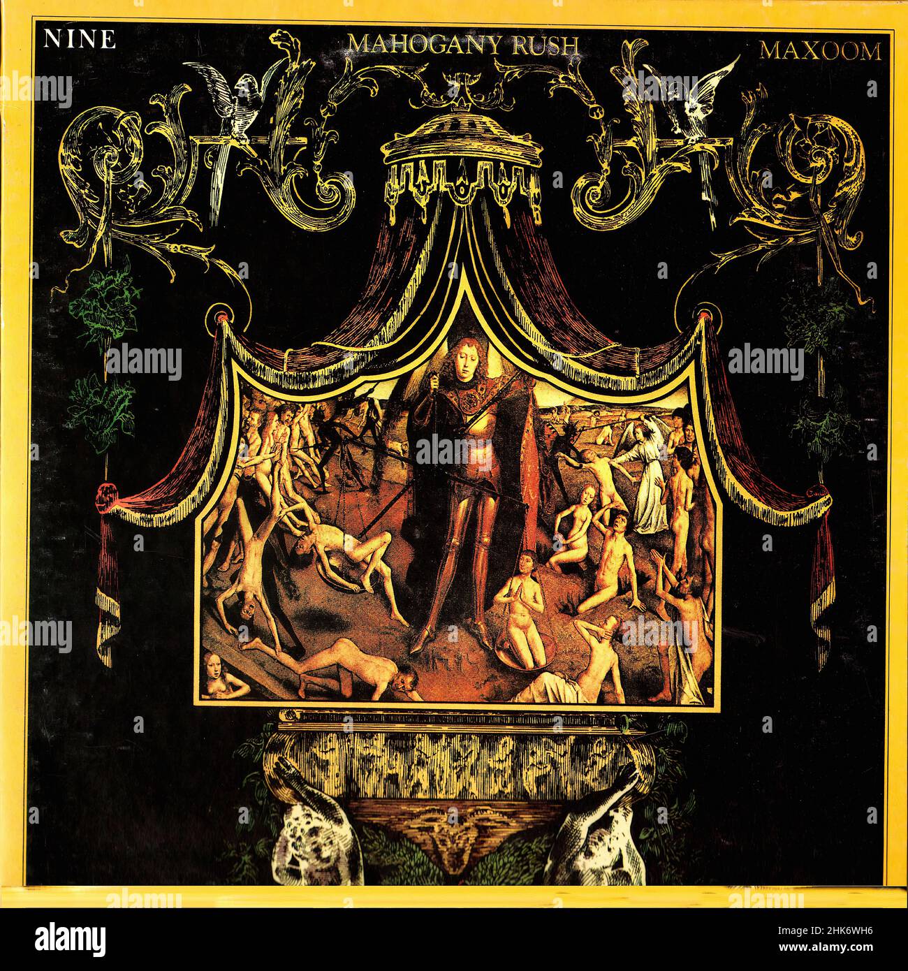 Vintage vinyl record cover - Mahogany Rush - Maxoom - US - 1973 Stock ...