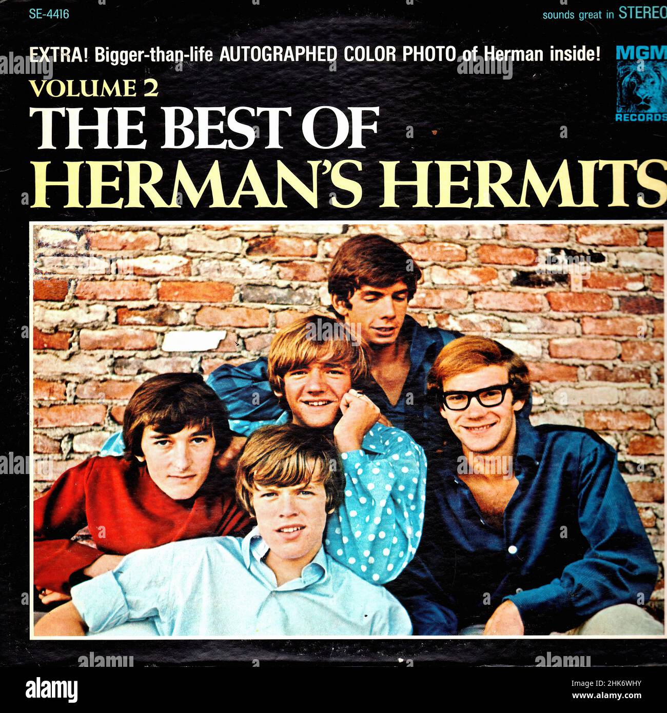 Vintage vinyl record cover - Herman's Hermits - Best Of Vol 2 - US ...