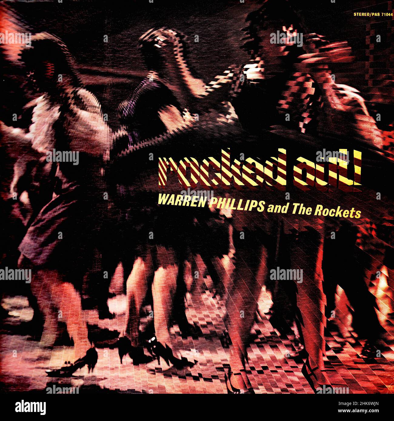 Vintage vinyl record cover - Phillips, Warren and The Rockets - Rocked ...