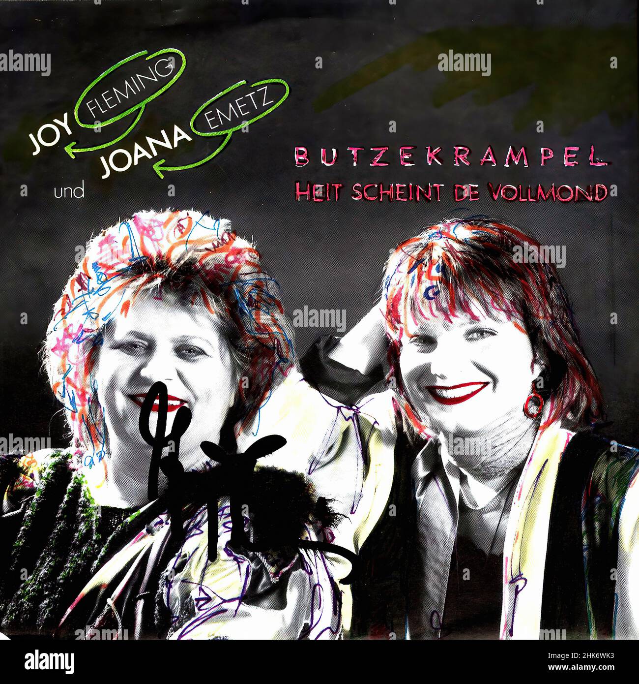 Vintage vinyl record cover - Fleming, Joy & Joana - Butzrekrampel - D ...